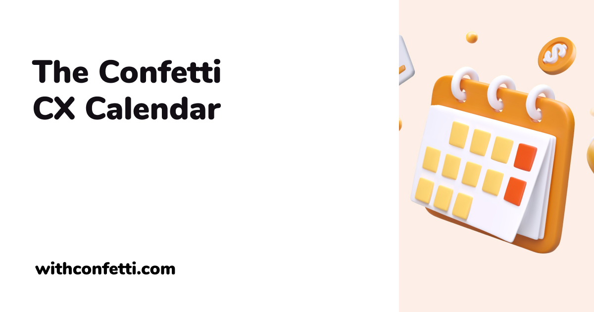 R&D Engagement Calendar | Confetti